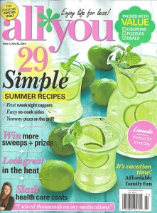 All You Magazine Feature - Sand and Sisal