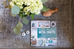 DIY Rustic Modern Metal Crafts + Giveaway - Sand and Sisal