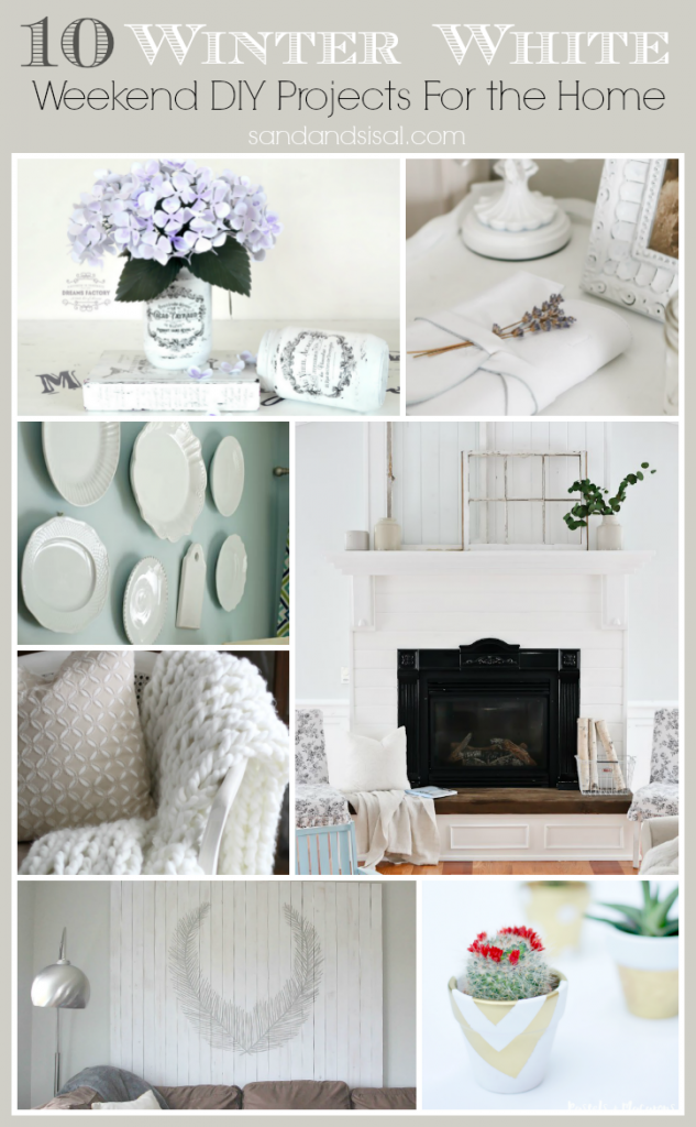 Winter White DIY Projects - Sand and Sisal