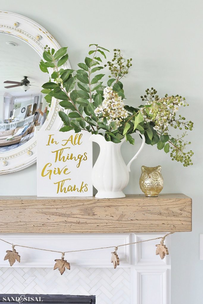 Long Lasting, Easy Decorating with Greenery - Sand and Sisal